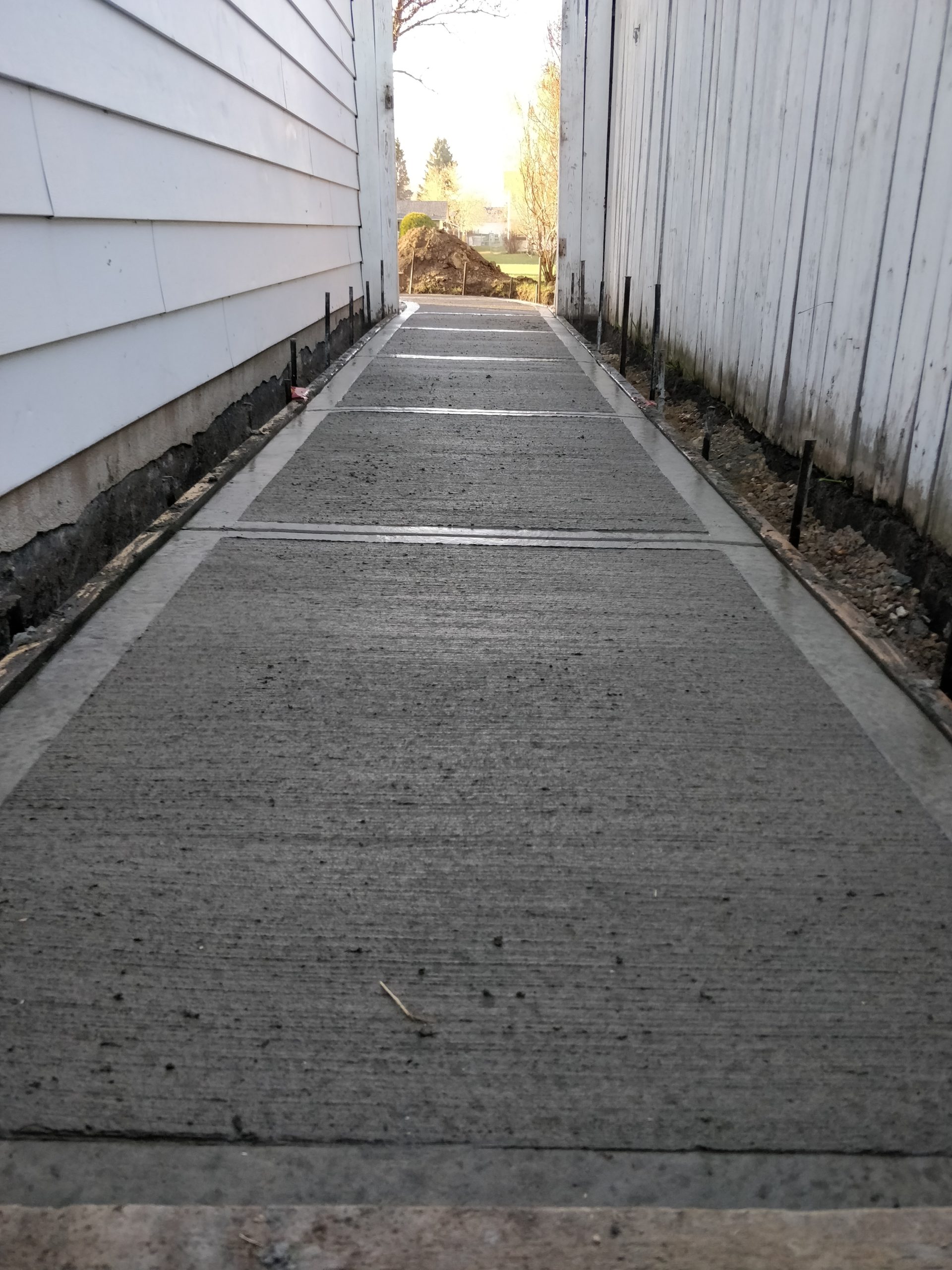 Broomed Concrete Sidewalk – CementWright
